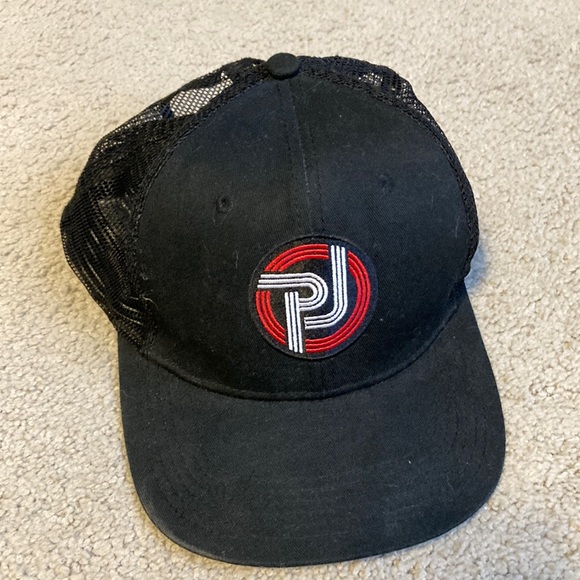 Accessories | Pearl Jam Black Snapback Mesh Trucker Hat 216 North ...